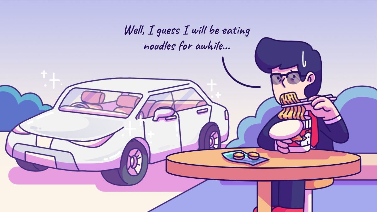I Eat Instant Noodles Everyday But I Drive A Luxury Car - The Simple ...